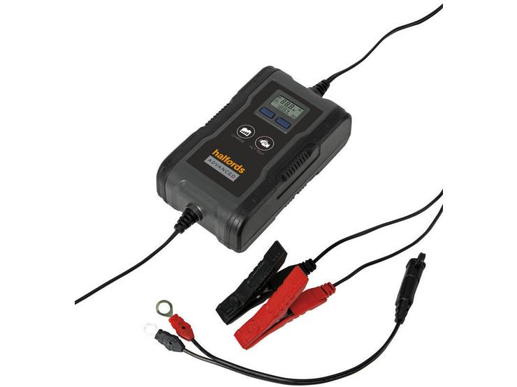 Halfords Advanced Smart Battery Charger 5Amp | Halfords UK Halfords Advanced Smart Battery Charger 5Amp | Halfords UK