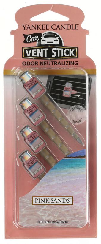 Yankee Candle Car Air Freshener Vent Sticks - Pack of 4 | Halfords UK