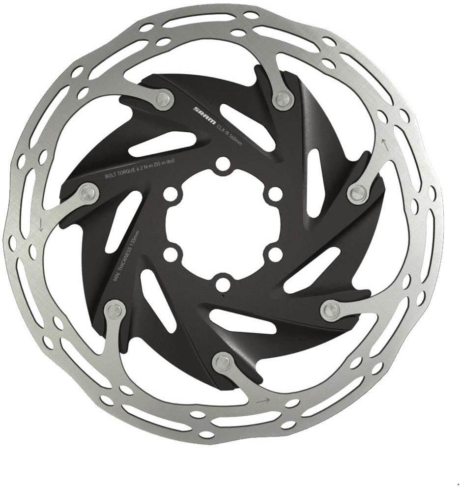 SRAM CenterLine XR 6 Bolt Disc Rotor, 160mm | Halfords UK