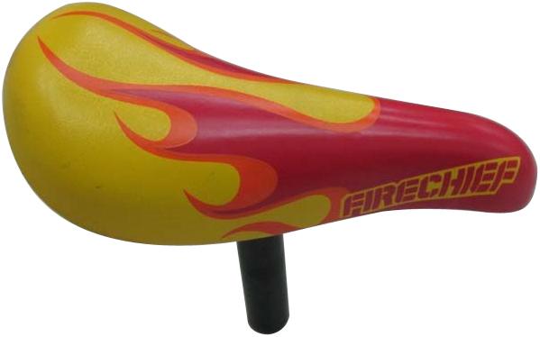 Apollo Firechief Saddle | Halfords UK
