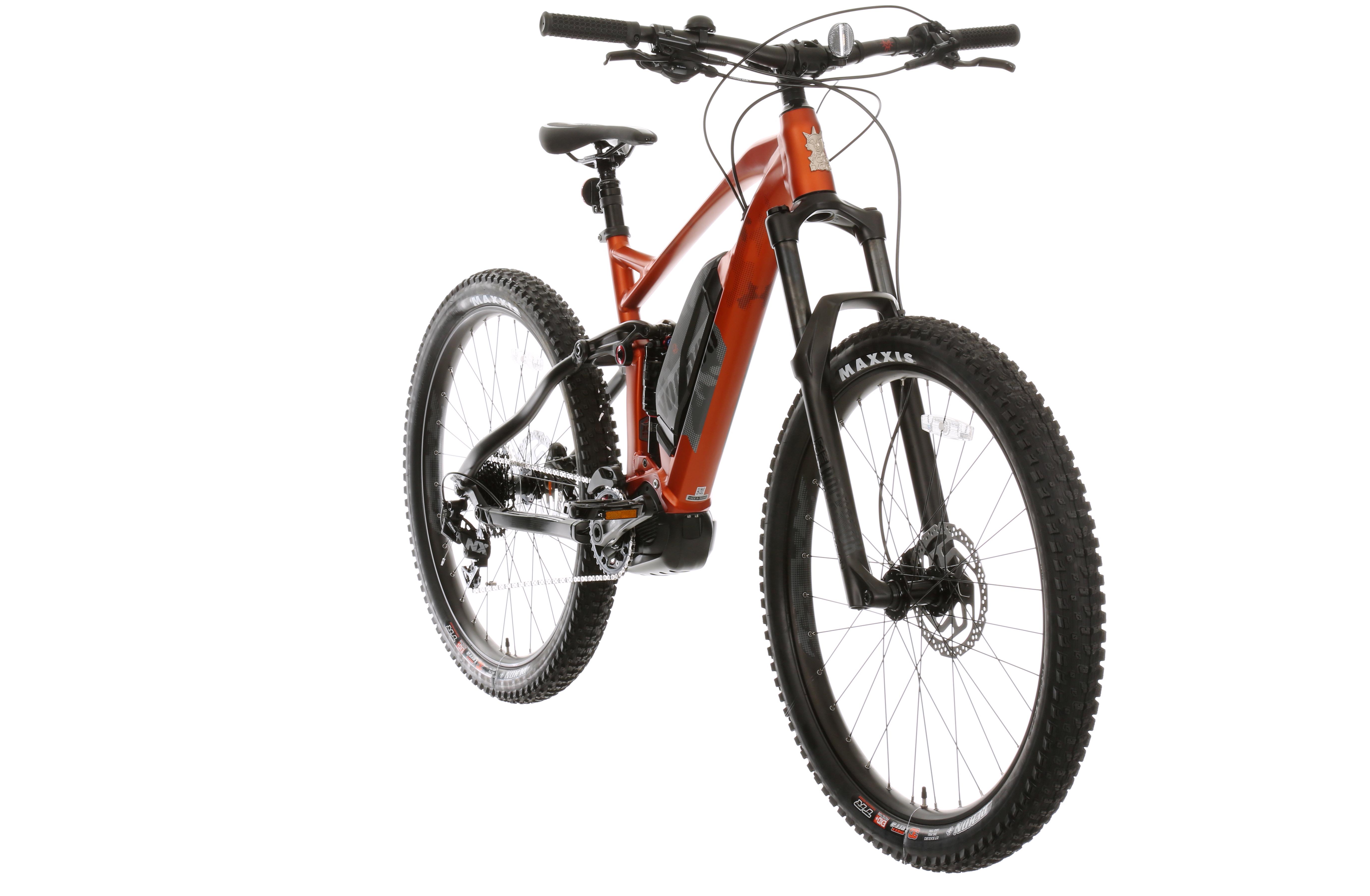 Voodoo Zobop E-Shimano Full Suspension Electric Mountain Bike 16", 18 ...