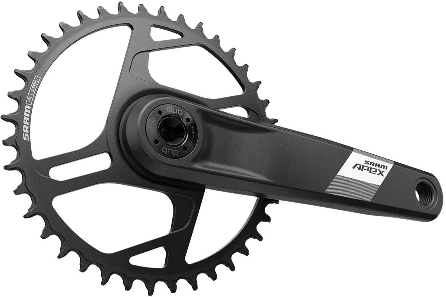 SRAM APEX 1 DUB Wide Crankset 40T 175mm | Halfords UK