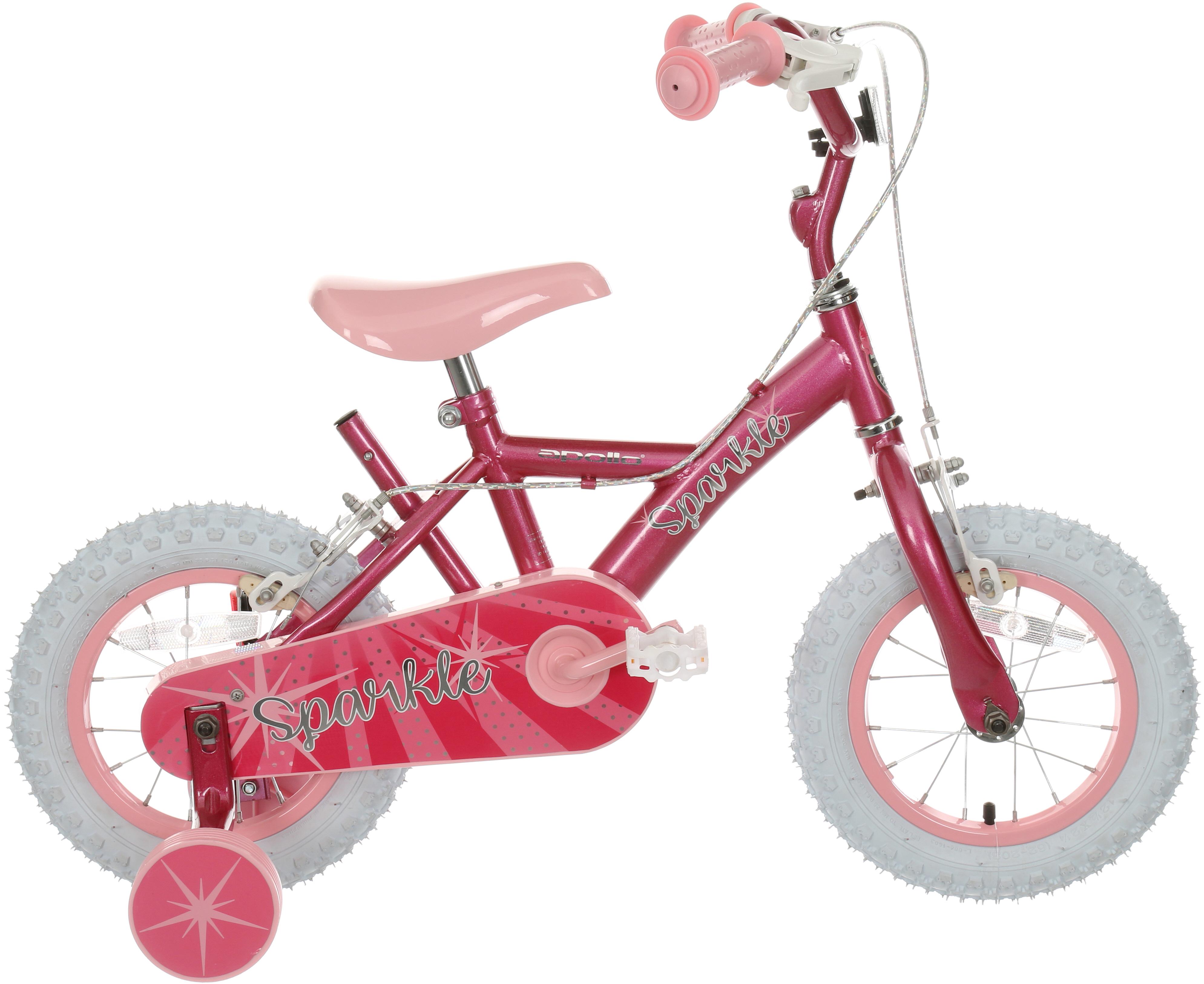 Apollo sparkle kids bike online
