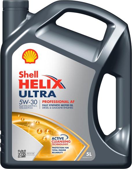 Shell Helix Ultra PRO AF 5W 30 5L Halfords IE