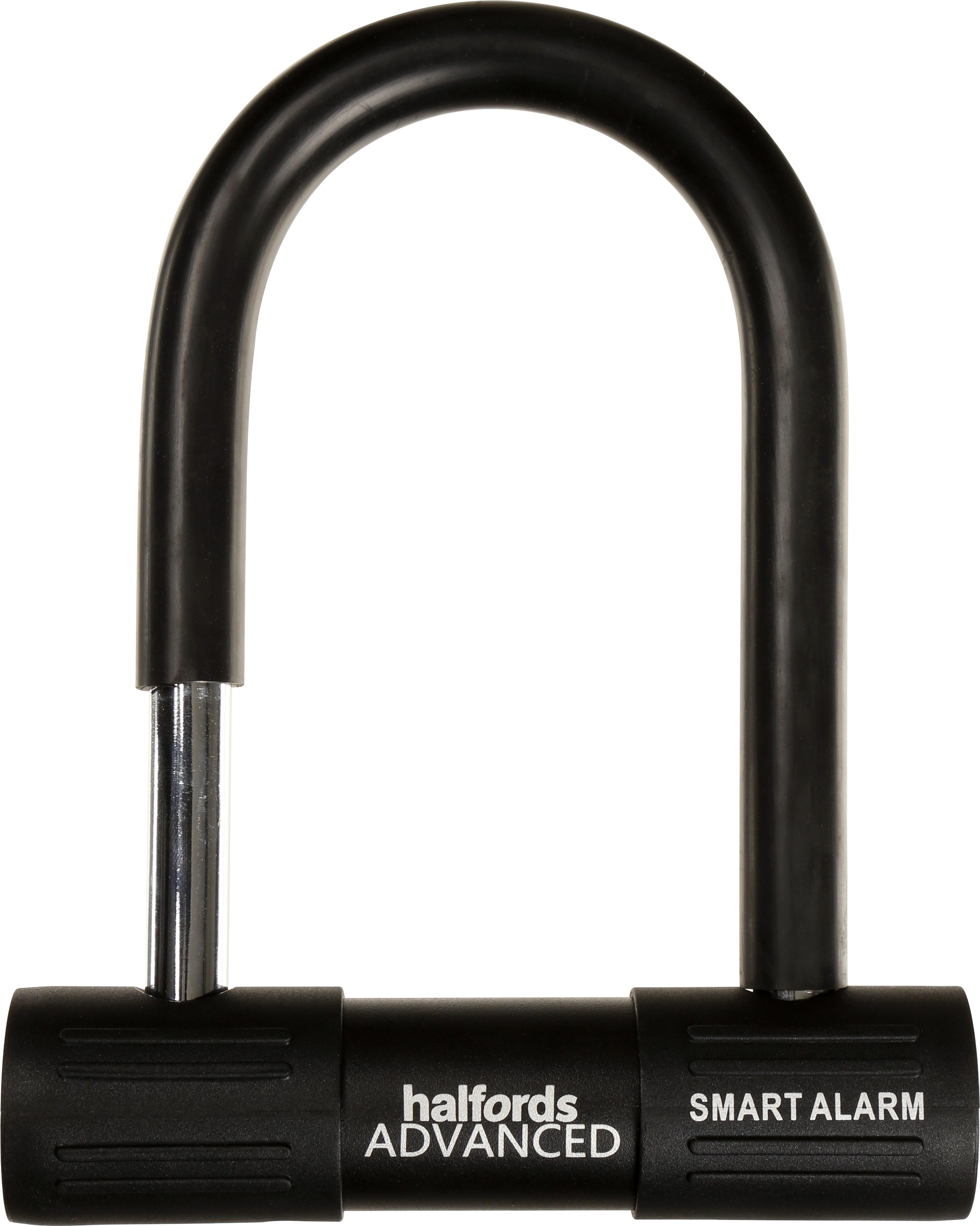 Halfords Advanced 23cm Alarmed D Lock - Key | Halfords UK