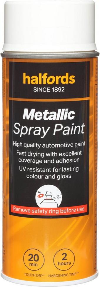 Halfords White Gloss Car Spray Paint - 400ml | Halfords UK