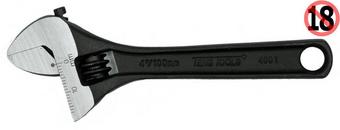 Teng Adjustable Wrench 4 inch | Halfords UK