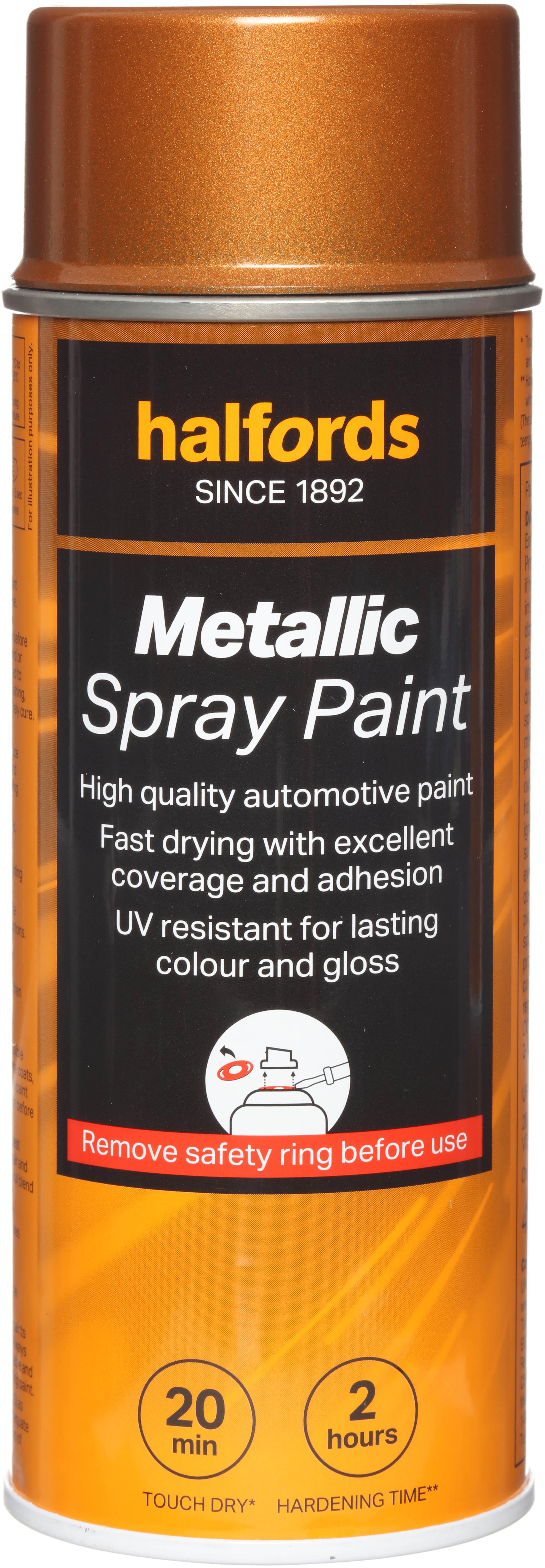 Halfords Copper Metallic Car Spray Paint - 400ml | Halfords UK