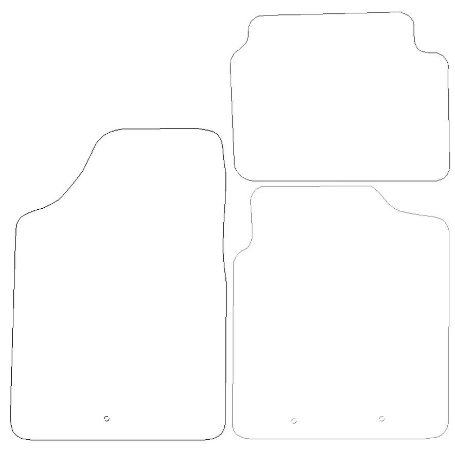 Hyundai i 10 Premium Mats 3 Clips SS3537 Halfords UK