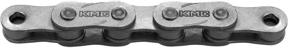 KMC Z1eHX Narrow EPT Single Speed Chain, Silver, 128L | Halfords UK