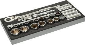 Halfords Advanced 26 Piece 1 2 Socket Set Modular Tray Halfords UK