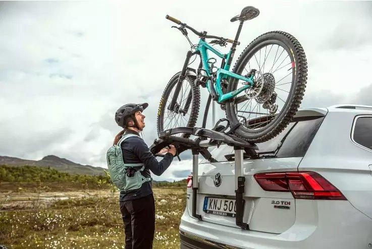 Halfords rear mounted bike rack online