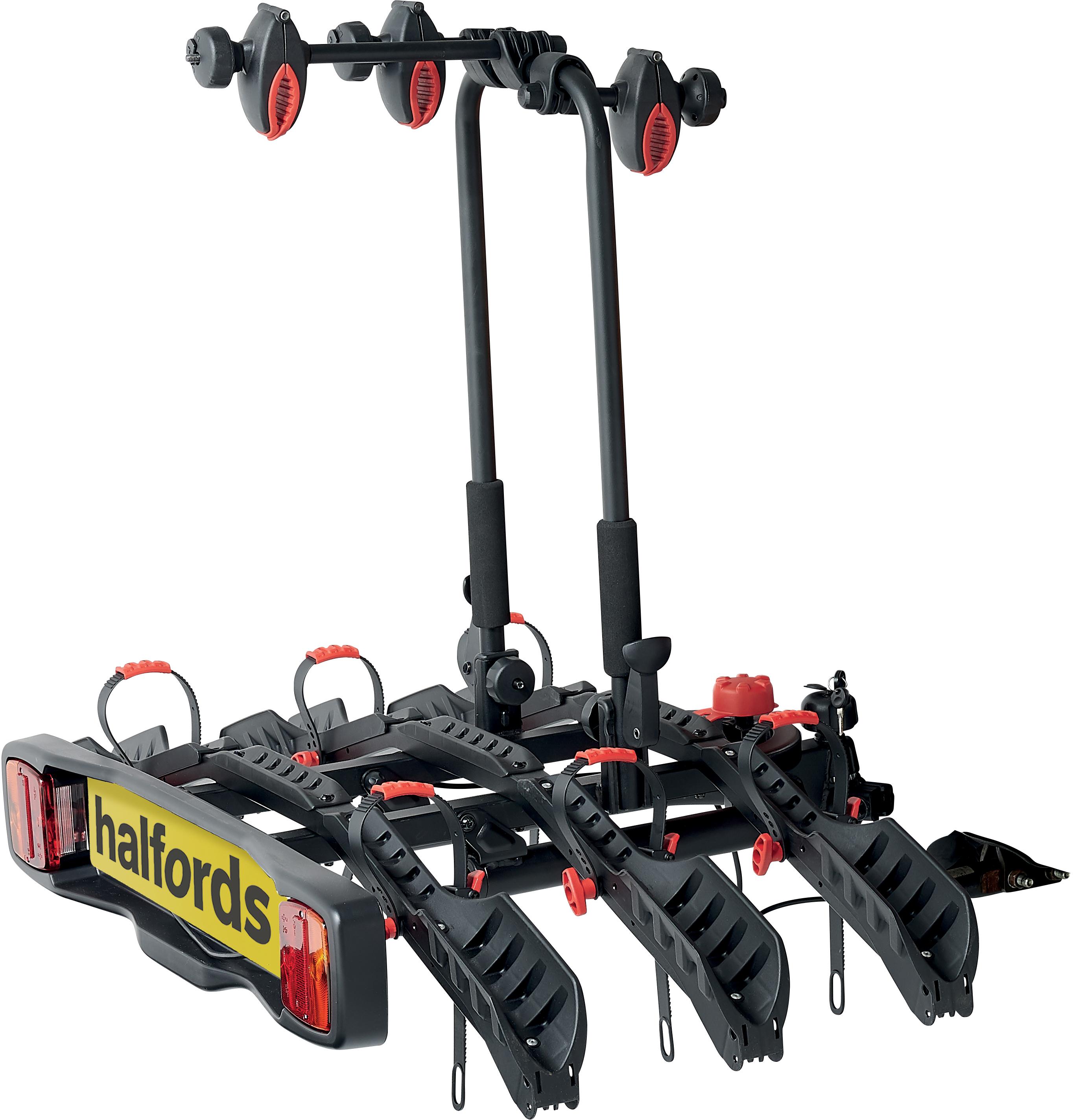 Swoop UK Halfords Advanced 3 Bike Towbar Mounted Bike Rack