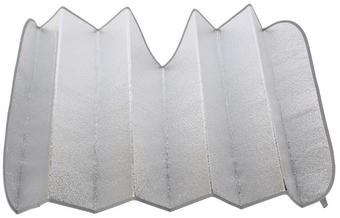 Halfords Essential Medium Silver Sunshade Halfords UK