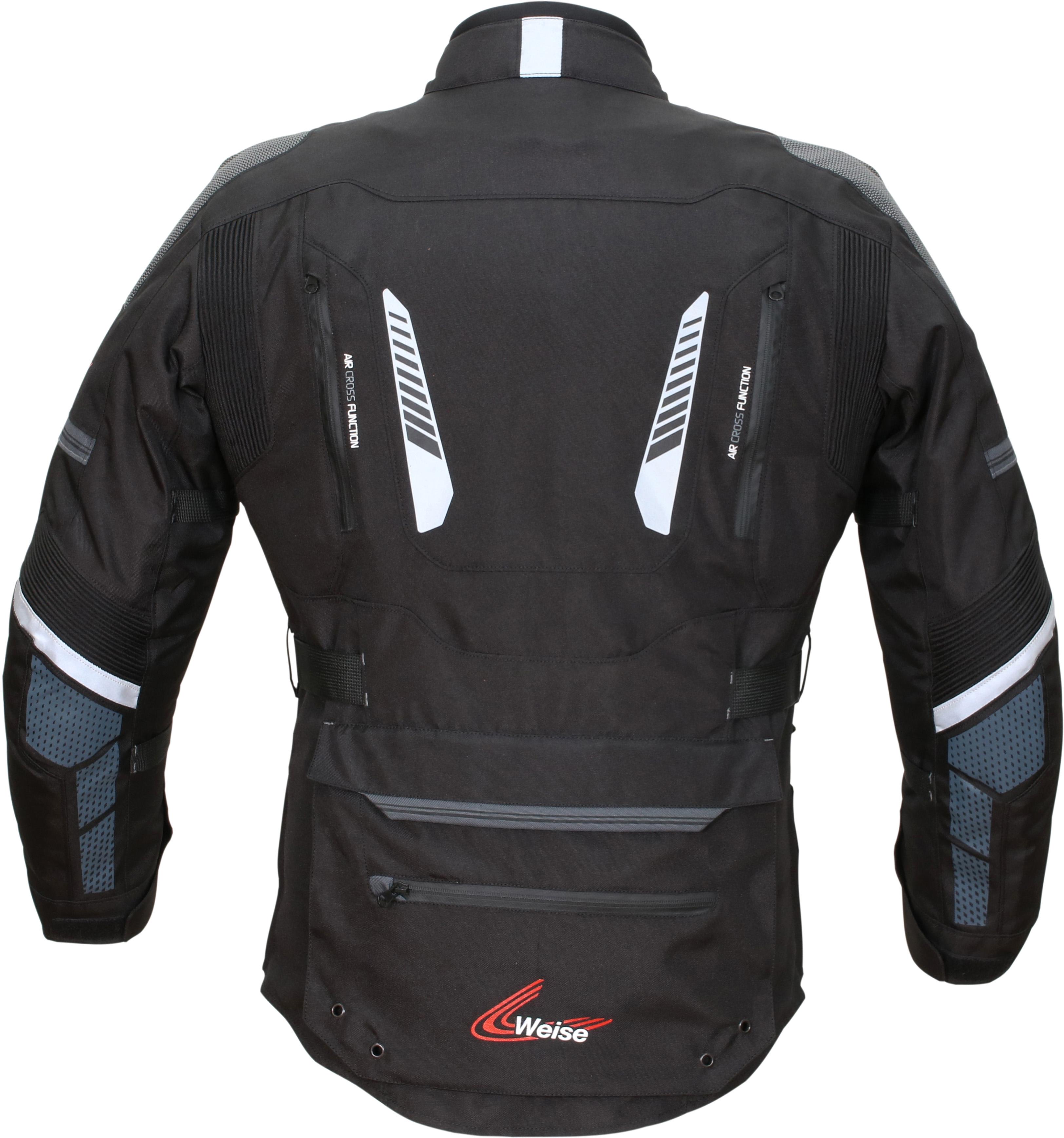 Weise Summit Motorcycle Jacket - Black, M | Halfords UK