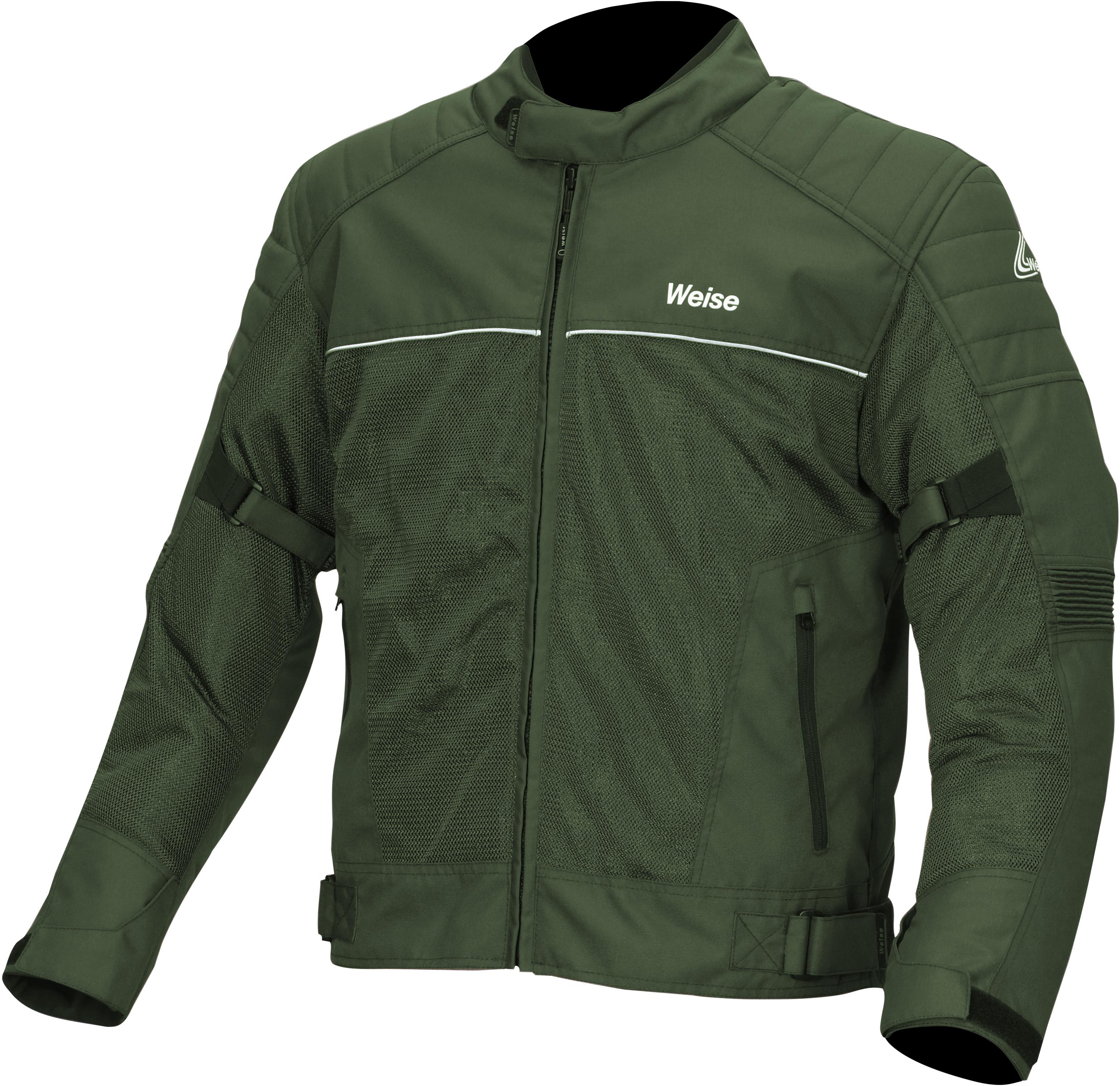 Weise Scout Motorcycle Jacket - Olive, S | Halfords UK
