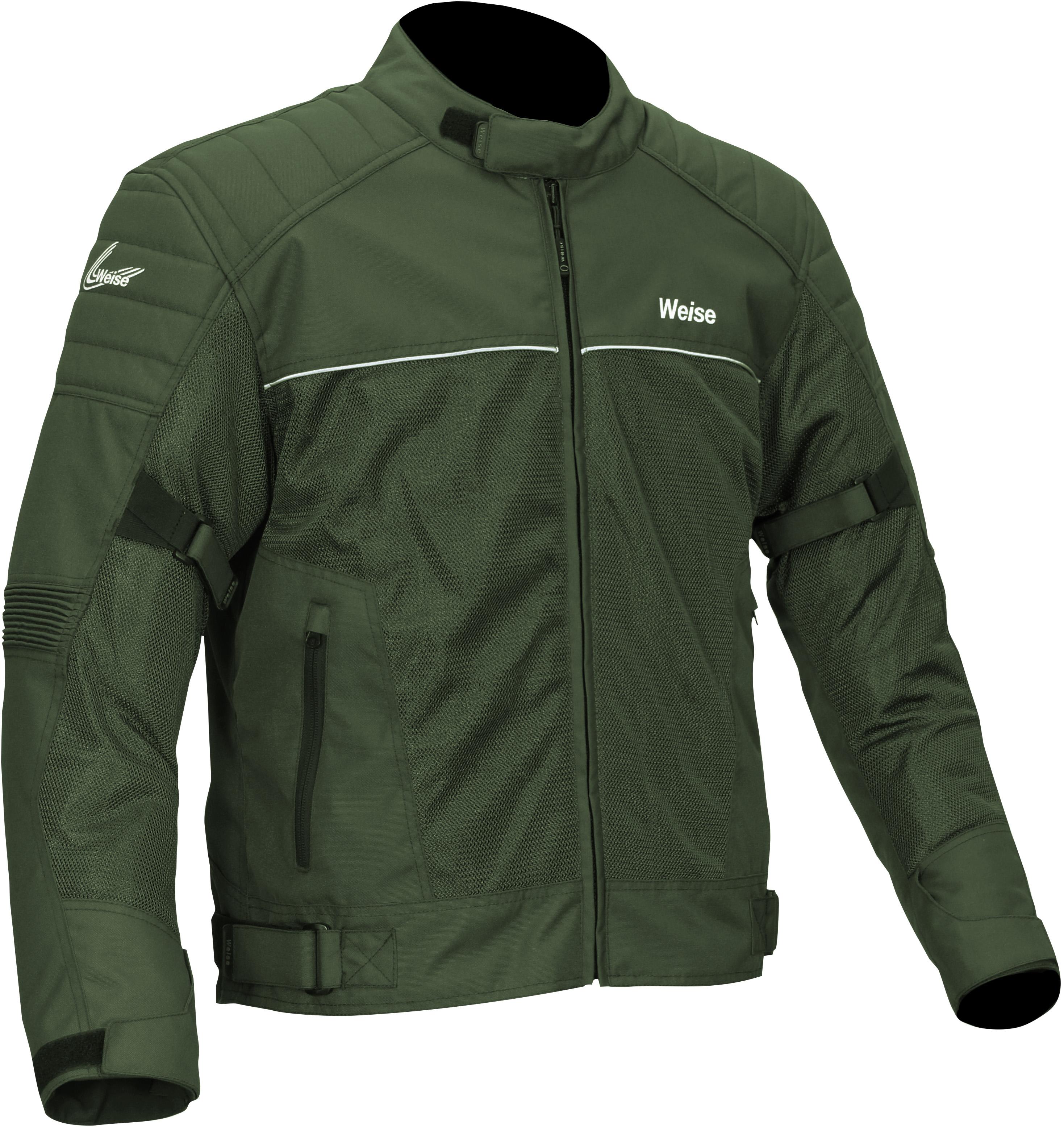 Weise Scout Motorcycle Jacket - Olive, S | Halfords UK