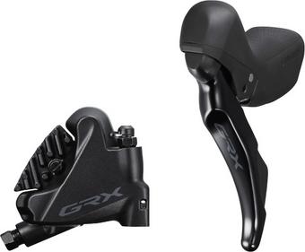 Shimano GRX ST-RX400 Shifter With BR-RX400 Calliper, 2 Speed, Left Rear ...