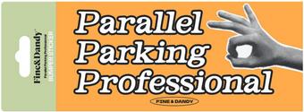 Parallel Park Bumper Sticker | Halfords UK