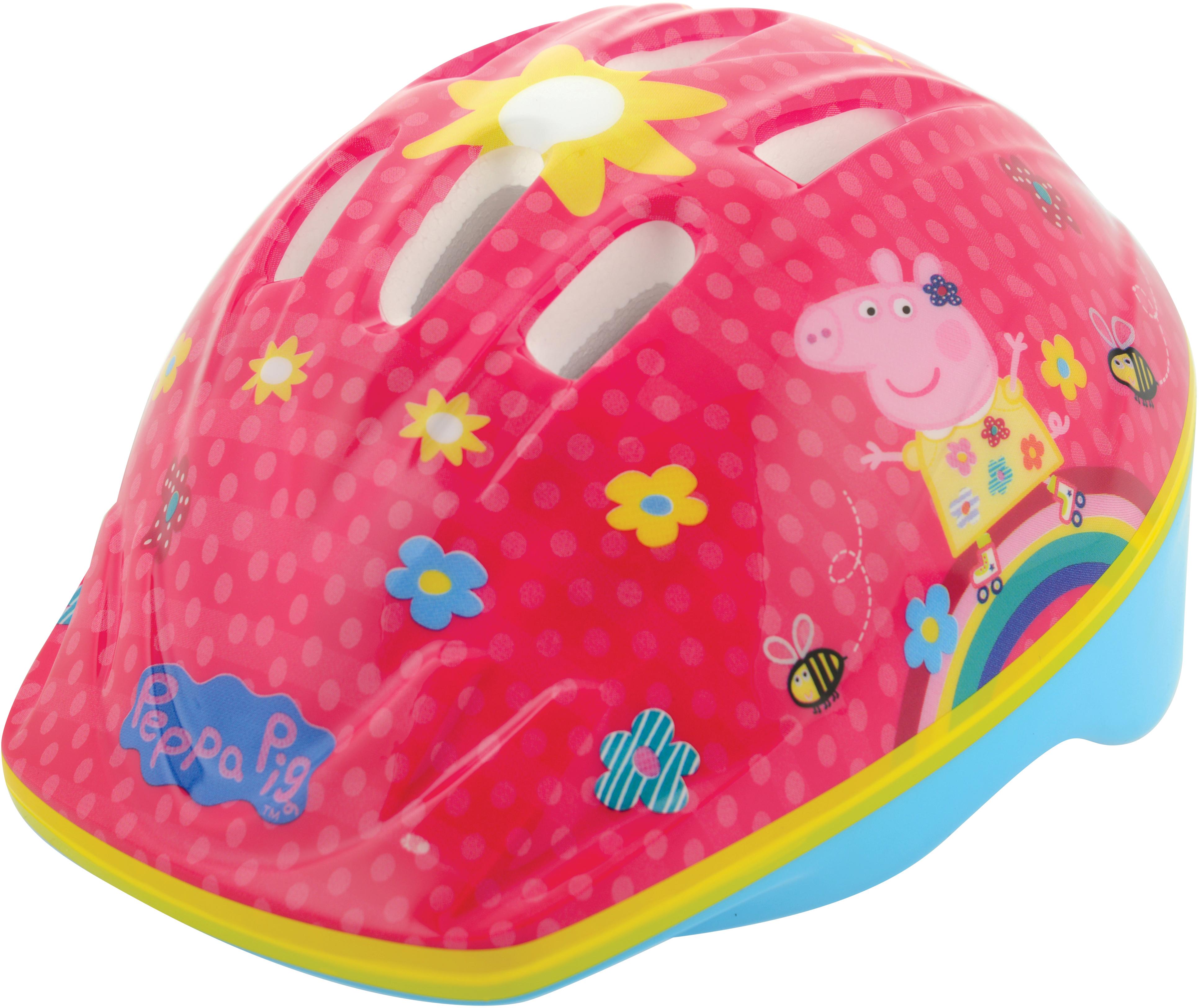 Peppa Pig Kids Bike Helmet (48-52cm) | Halfords UK