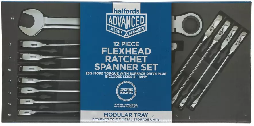 Halfords Modular Tool Set Flexihead Ratchet Spanners | atelier-yuwa.ciao.jp