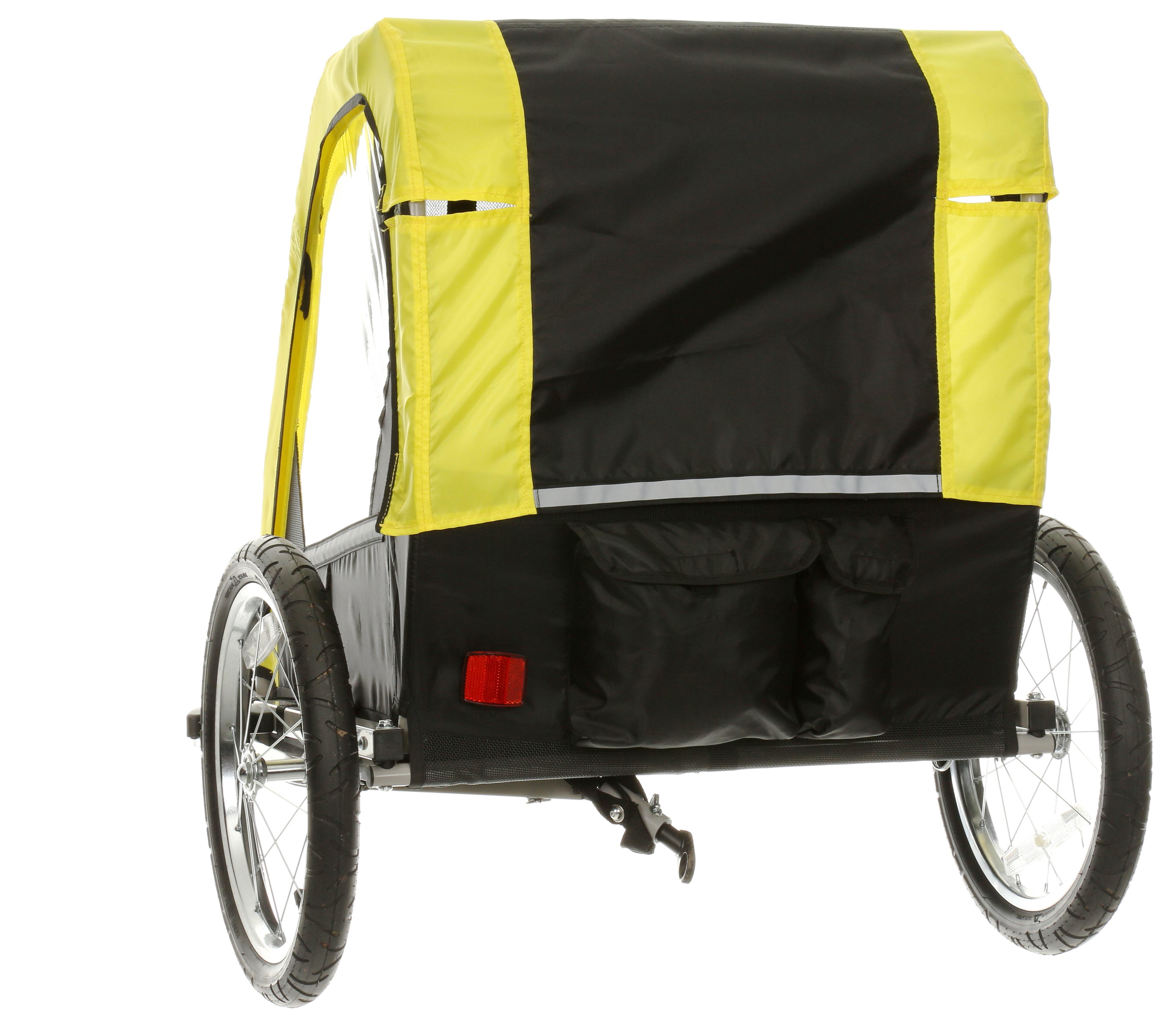 halfords double bike trailer stroller kit