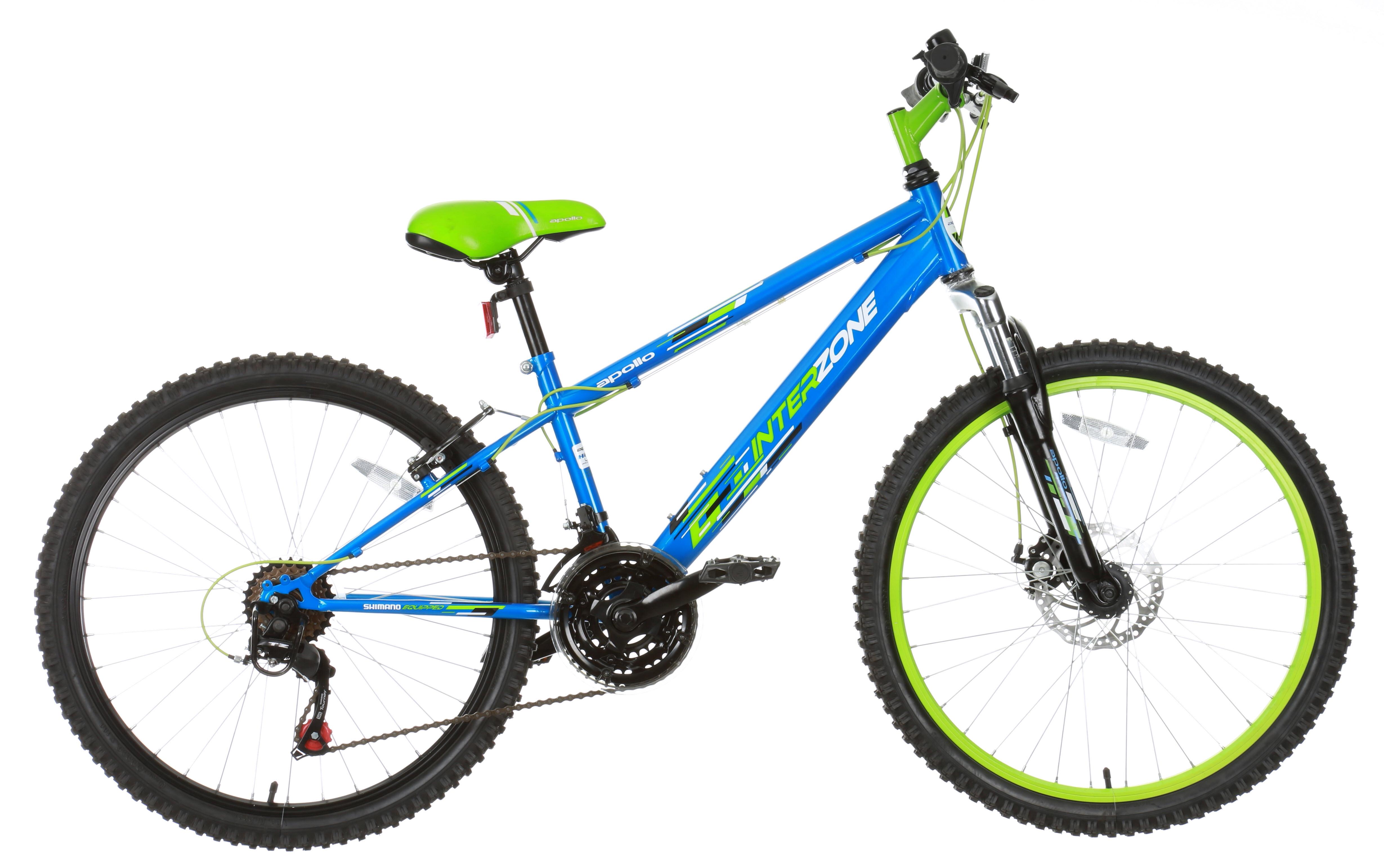 Second Hand Grade B - Apollo Interzone Junior Mountain Bike - 24" Wheel ...