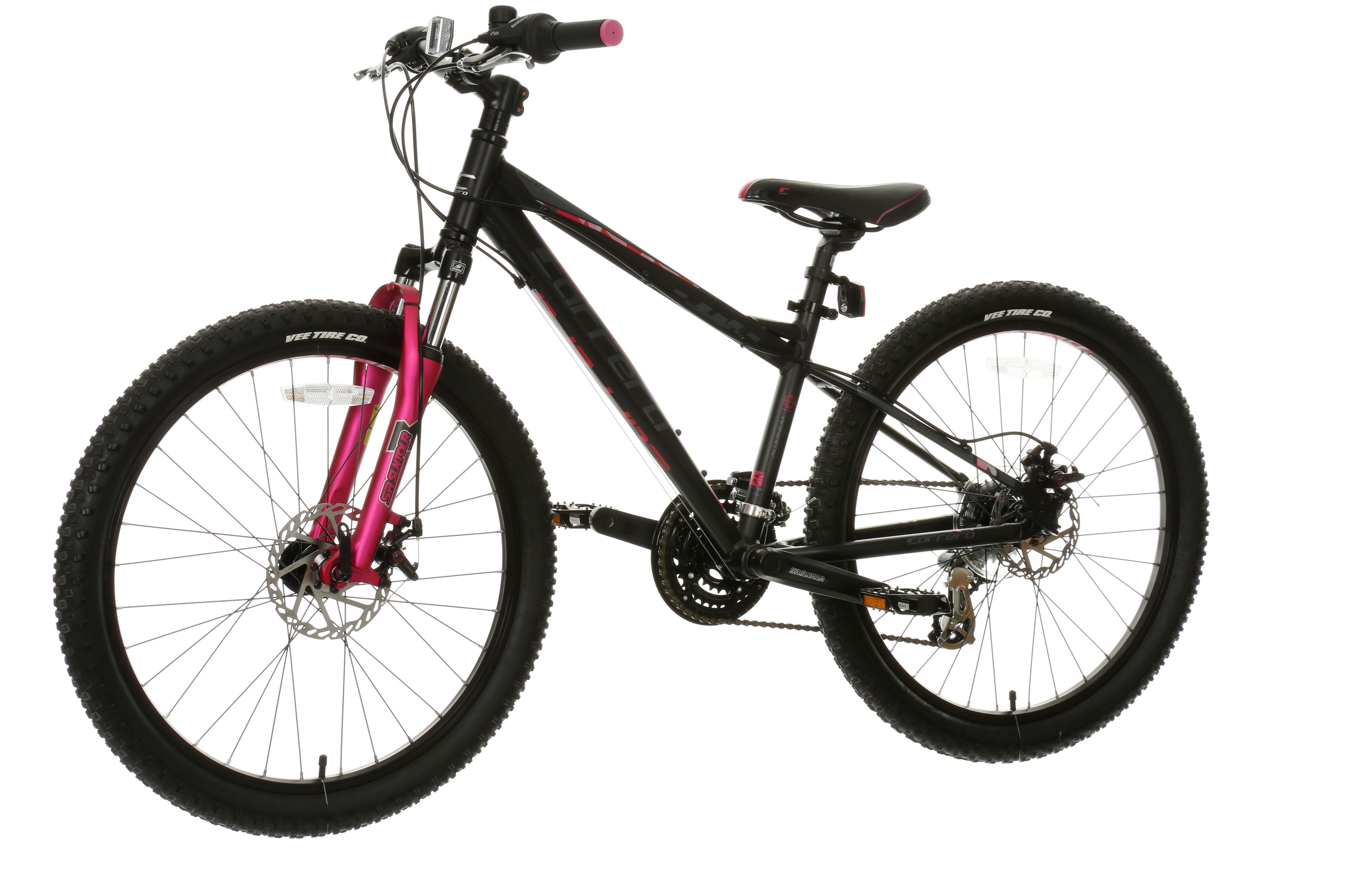 Apollo Zest Junior Mountain Bike Pink Saddle 20" Wheel Halfords UK ...