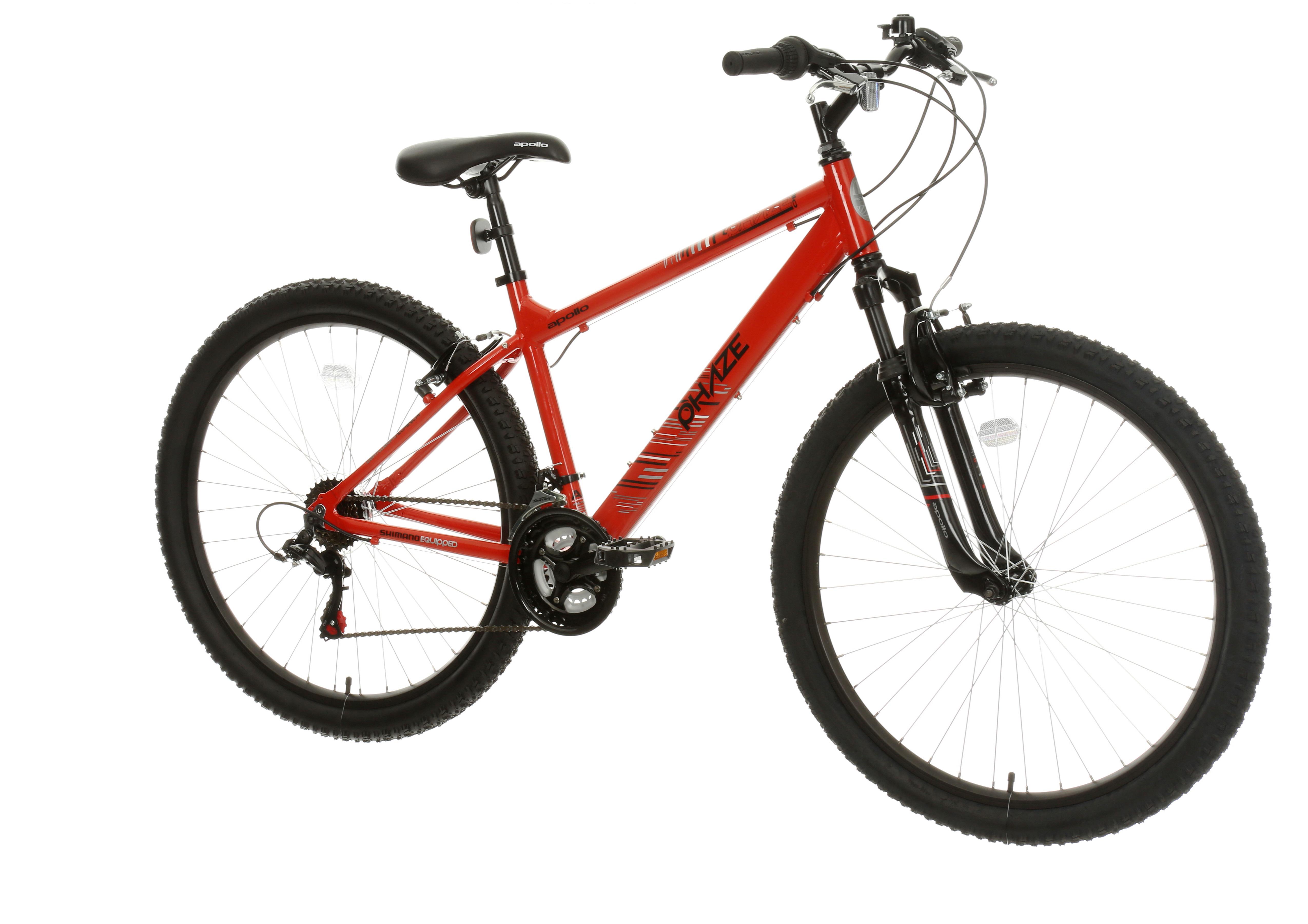 Apollo Phaze Mens Mountain Bike Blue 14", 17", 20" Frames Halfords UK ...