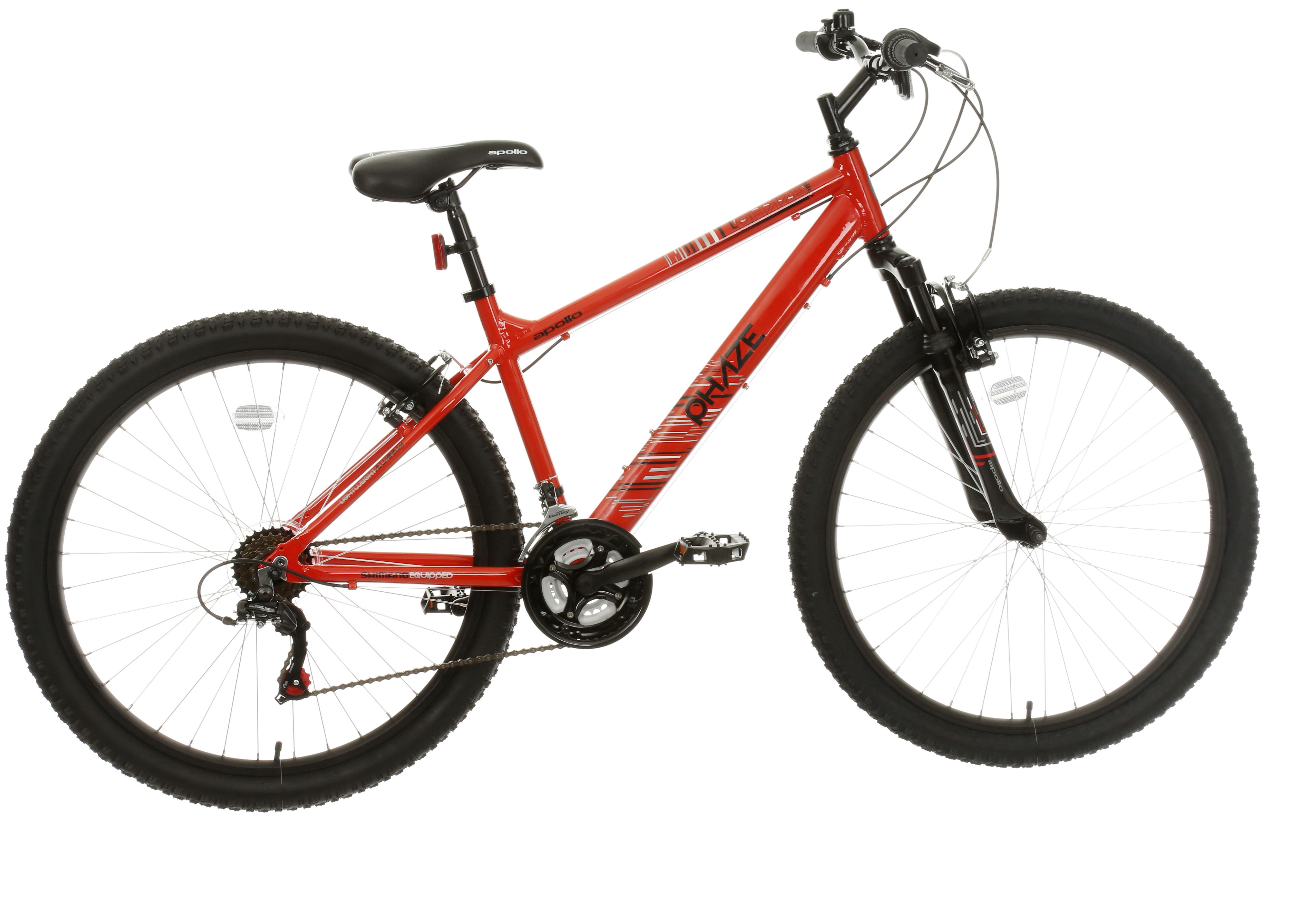Apollo Radar Mens Mountain Bike 14", 17", 20" Frames Halfords IE ...