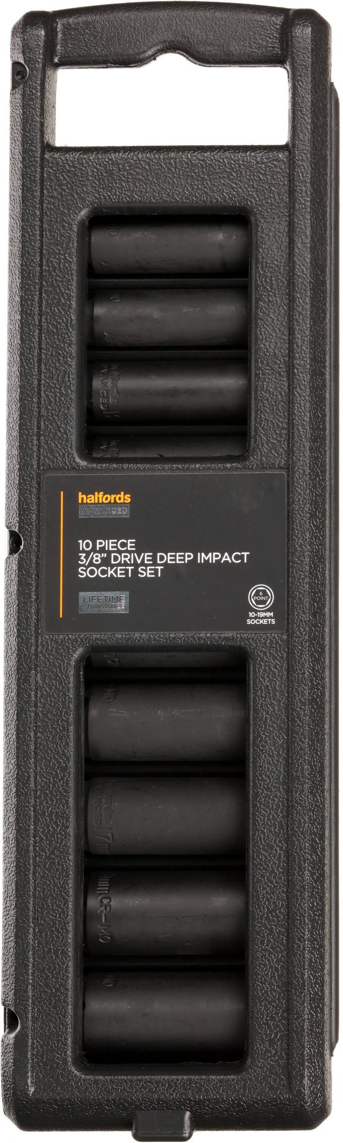 Halfords impact socket set store