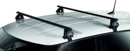 Halfords Non Rail 130cm Steel Roof Bars SET036 Pair Halfords IE