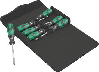 Wera Kraftform 300/7 Screwdriver Set 7pcs | Halfords UK