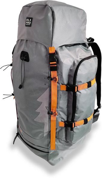 Olpro Sharman 65L Adventure Rucksack - Grey | Halfords UK