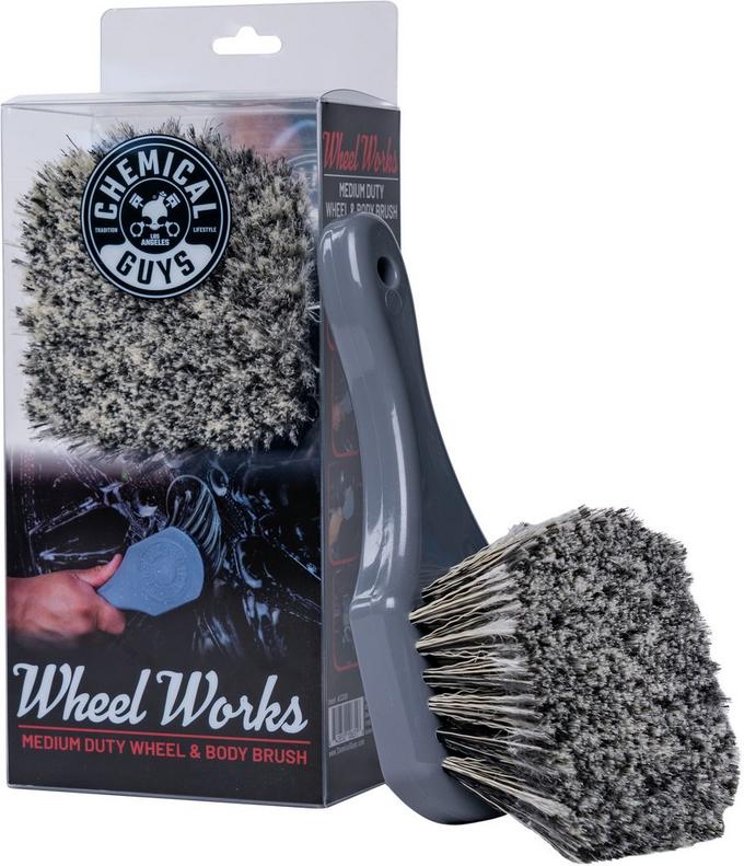 Chemical Guys Wheel Works Wheel Brush Halfords UK