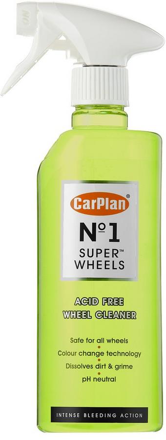 CarPlan No 1 Super Wheel - Wheel Cleaner 600ml | Halfords IE