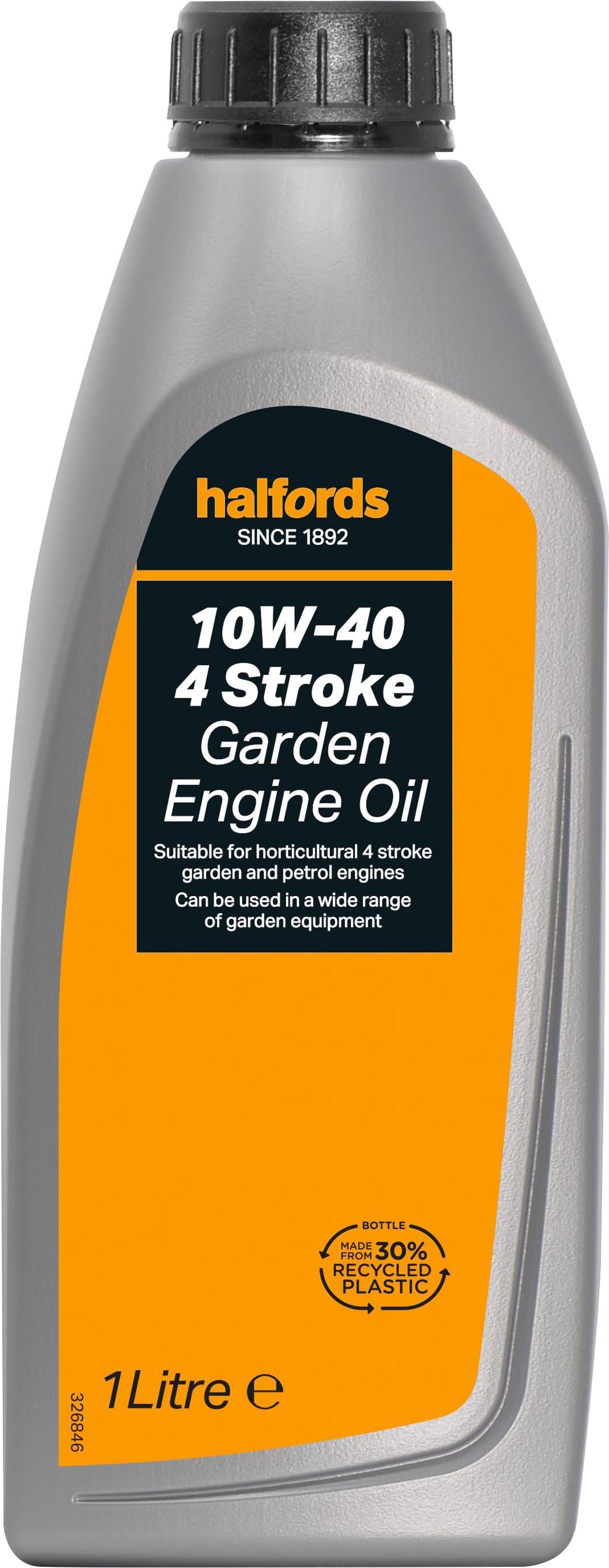 Halfords 4 Stroke Garden Engine Oil 1L | Halfords UK