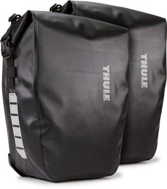 Thule Shield Pannier Bag - Pair 25L - Black | Halfords UK