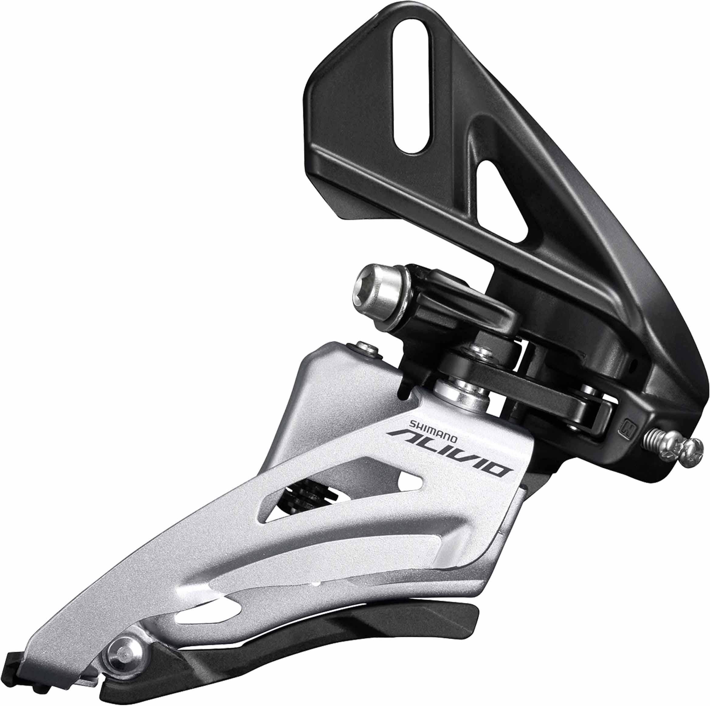 Shimano Alivio FD-M3120-D 9 Speed Front Derailleur, Direct Mount, Side ...