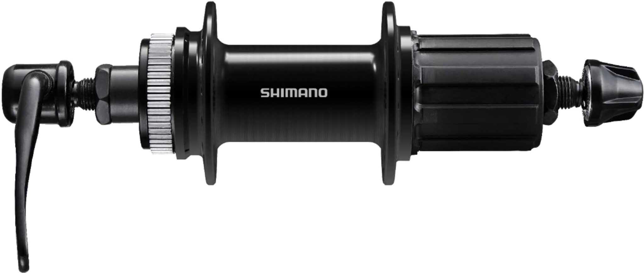 Shimano Cues FH-QC400-HM 32H Rear Hub 8-11 Speed, Q/R 135mm | Halfords UK