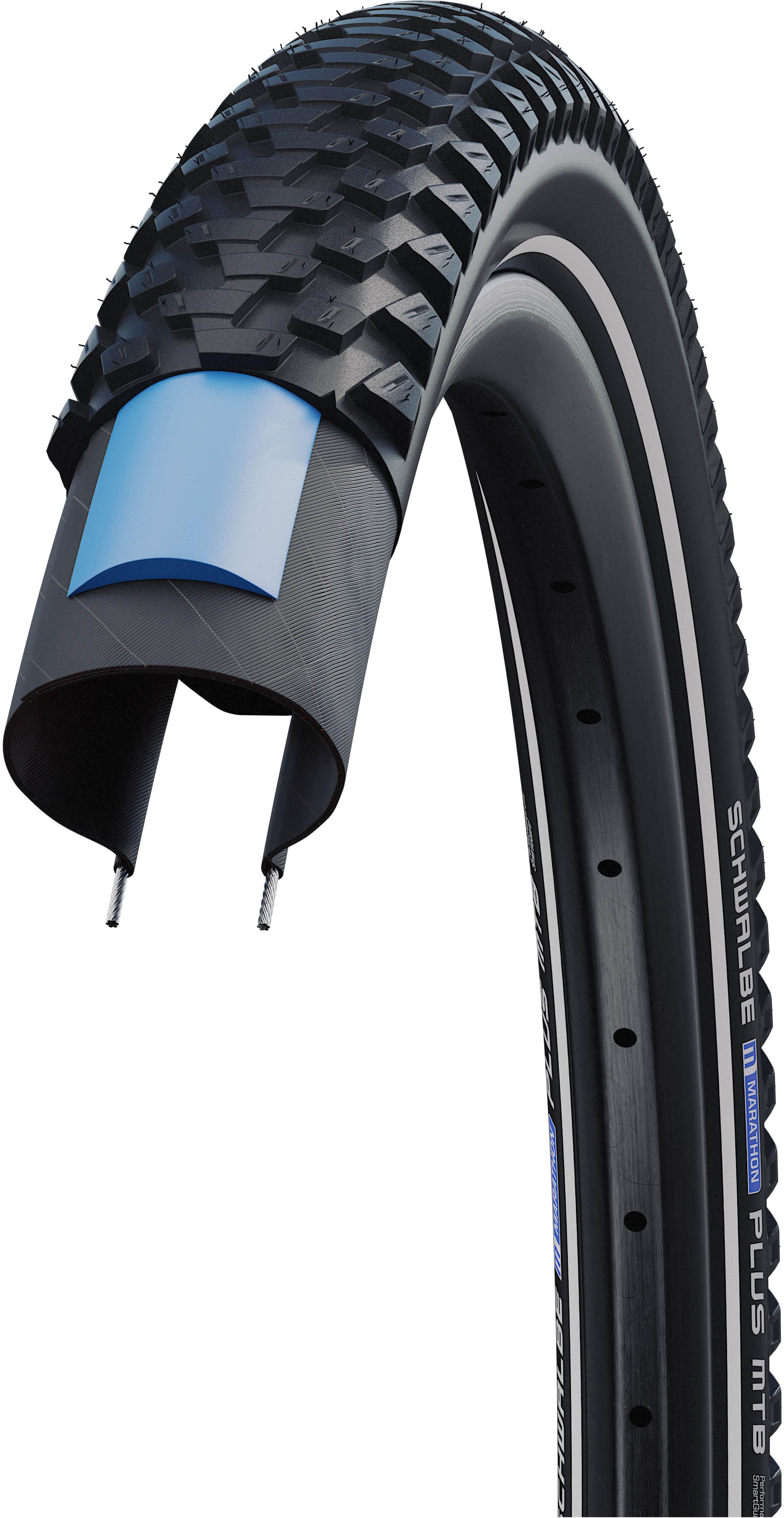Schwalbe Marathon Plus MTB Tyre 26x2.25" | Halfords UK
