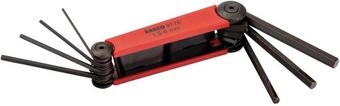 Bahco Metric Hex Folding L-Key Set 1.5mm - 6mm 7 Pieces | Halfords UK