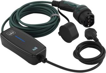 Masterplug Mode 2 EV Charge Cable 10m UK 13A Plug to Type 2 | Halfords UK