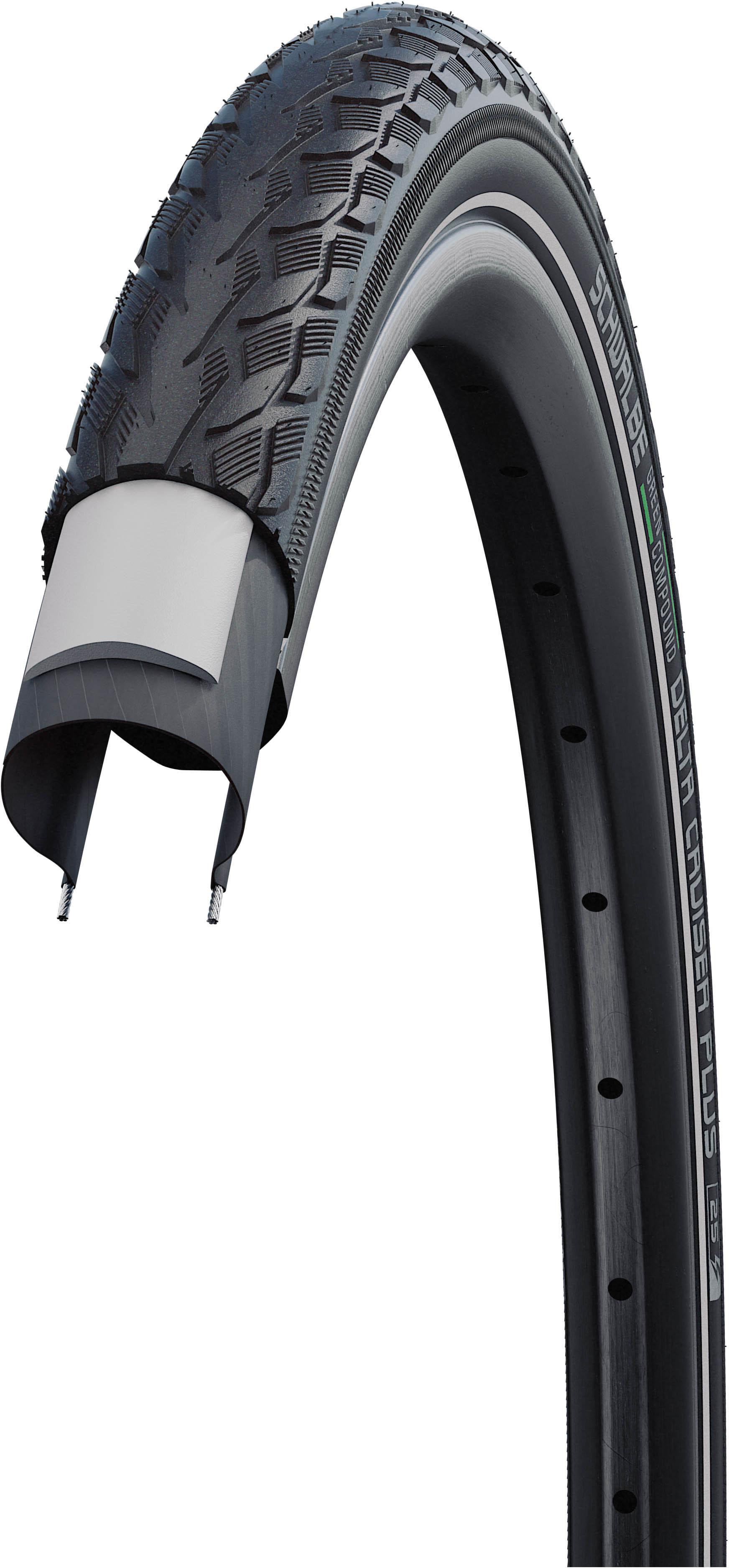Schwalbe Delta Cruiser Plus Bike Tyre | Halfords UK