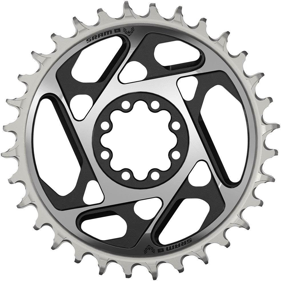 SRAM XX SL Eagle T-Type Direct Mount Chainring 3mm Offset, 38T ...